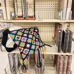Small Diamond Crochet Bag Pattern PDF - Colorful Graphgan Purse Design ...