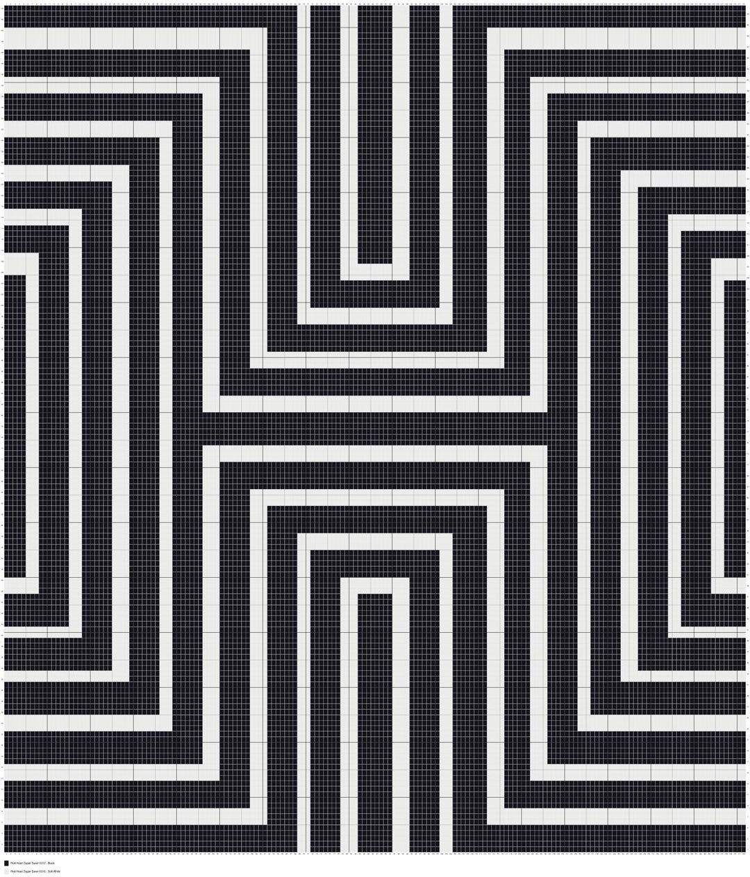 Optical Illusion Graphgan Pattern Modern 3D Crochet Design Instant ...