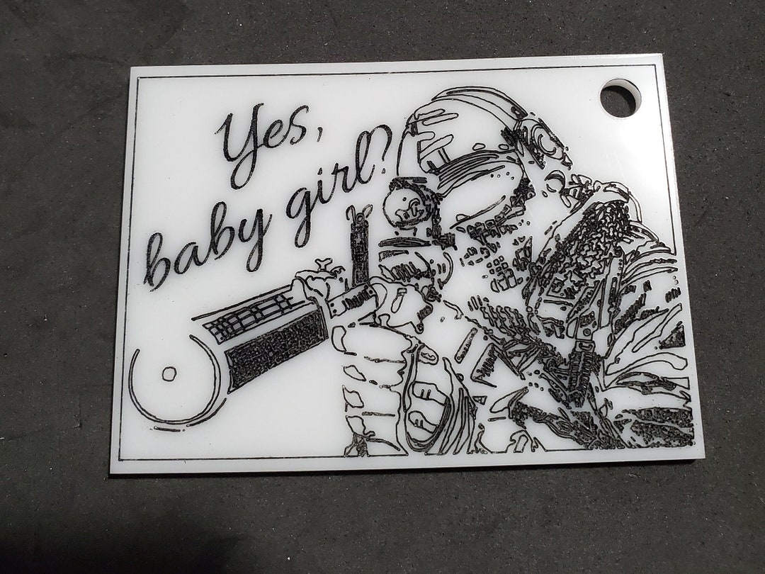 COD Daddy GHOST Keychain as Seen on Crosscustomsbloomington2 TT - Etsy