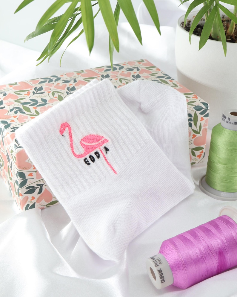 Personalized Clothing for the Company, Logo Socks, Custom Embroidered ...