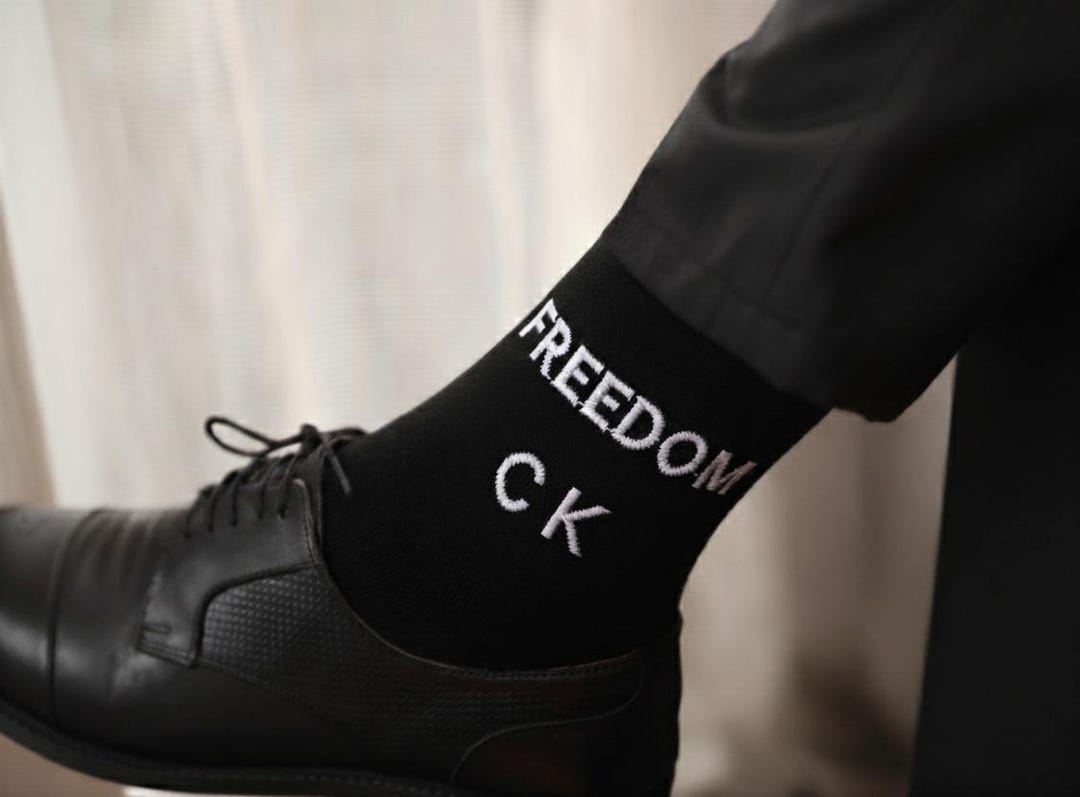 Custom Embroidered Logo Socks: Personalized Corporate Gift - Etsy