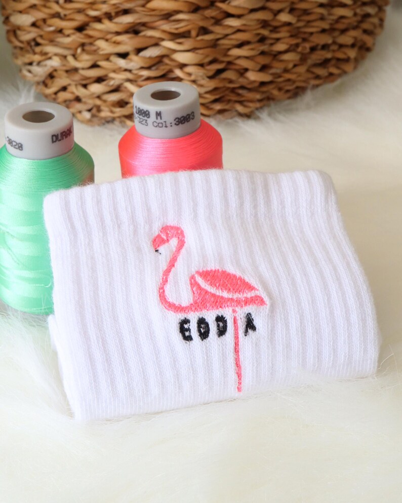 Personalized Clothing for the Company, Logo Socks, Custom Embroidered ...