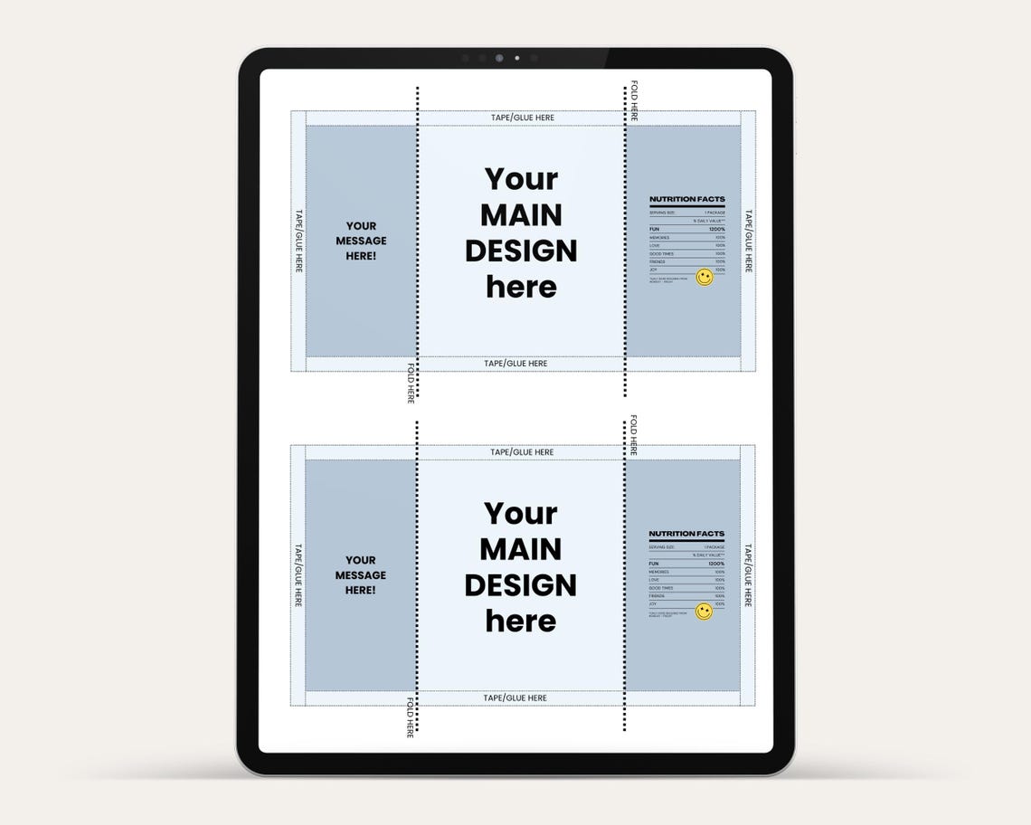 Welch's Fruit Snack Template, Welch's Fruit Template, Welch, Fruit ...