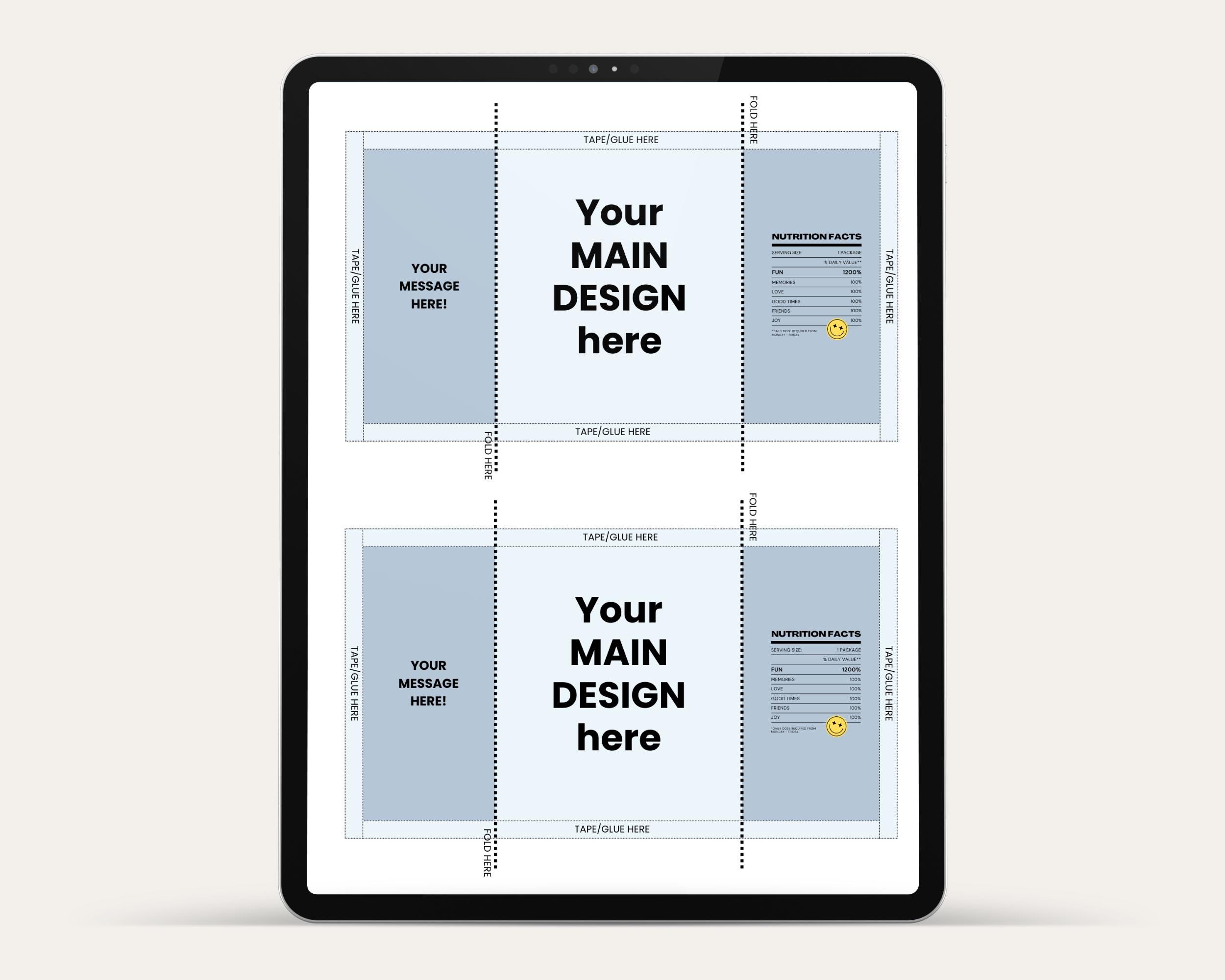 Welch's Fruit Snack Template, Welch's Fruit Template, Welch, Fruit ...