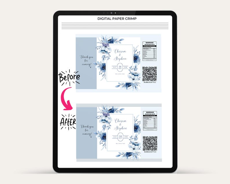 Digital Paper Crimp, Chip Bag Paper Crimp, Paper Crimp Png Image - Etsy