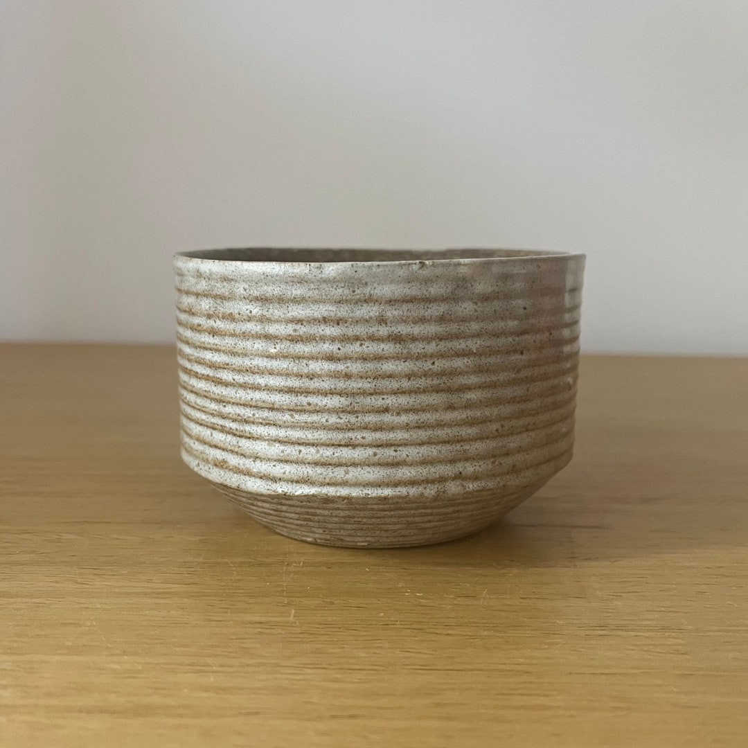 Vintage Zanesville Stoneage Modern 7004 Planter, Homespun - Etsy