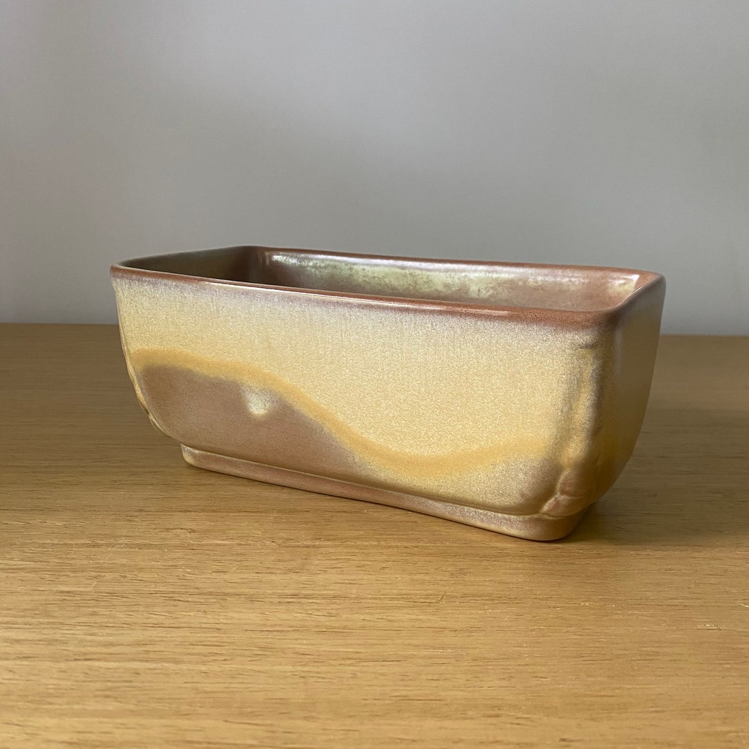 Vintage Frankoma 8" Planter, Desert Gold - Etsy