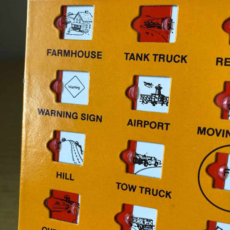 Vintage Interstate Highway Bingo Set - Etsy