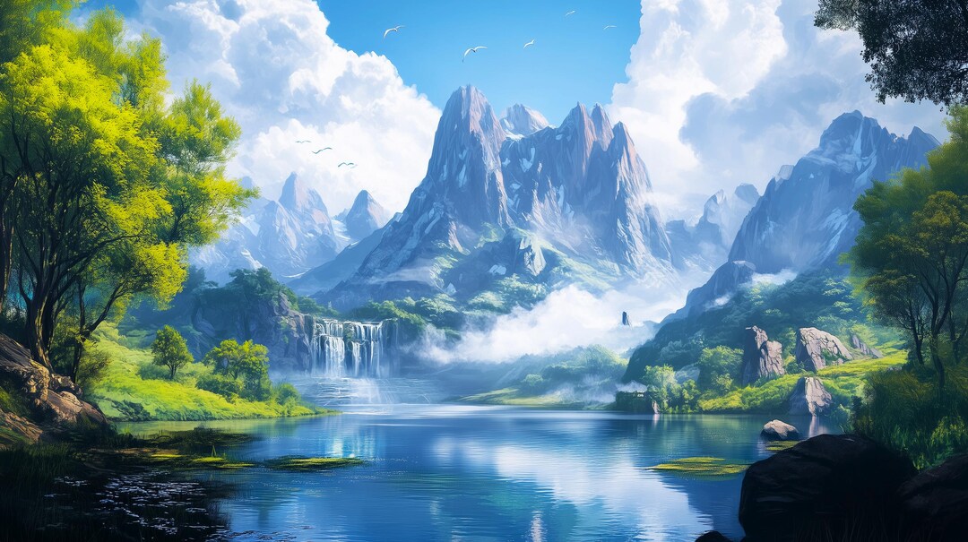 Wallpaper, Background, Landscape, Nature - Etsy