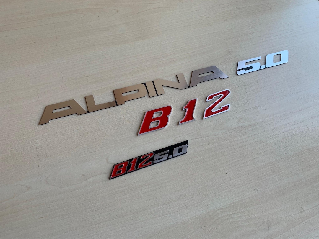 Sticker for Trunk for BMW E38 Alpine B12 5.0 - Etsy