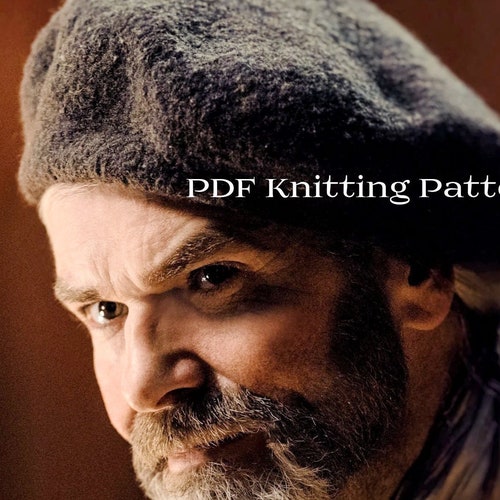 Outlander Tam Scottish Bonnet Hand Knit Felted Highlands - Etsy