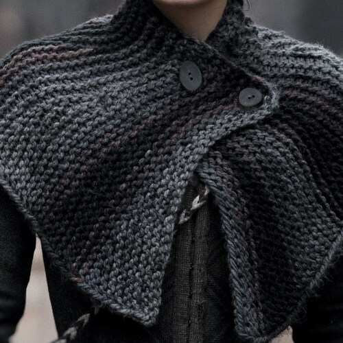 Brianna's Capelet Outlander Season 4 Cape Custom Knit in - Etsy