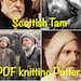 Outlander Scottish Tam Knitting Pattern, Hand-felted Bonnet (PDF ...