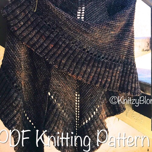 PDF Knitting Pattern Lallybroch Shawl Outlander Inspired - Etsy