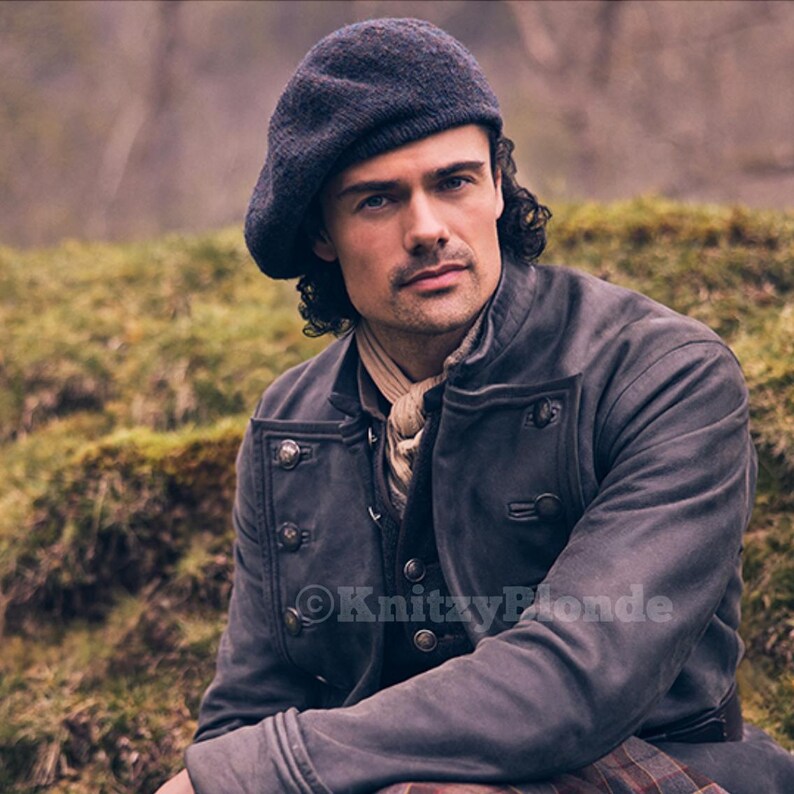 Outlander Inspired Wool Tam, Scottish Bonnet, Highlands Hat, Made to ...