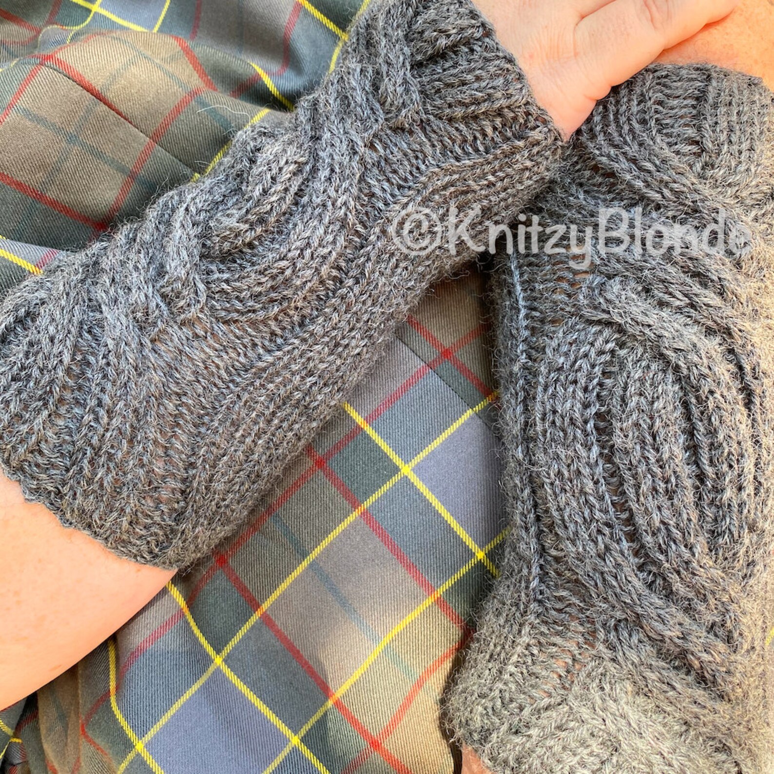Claire's Gauntlets Outlander Fingerless Wool Mitts 6 - Etsy