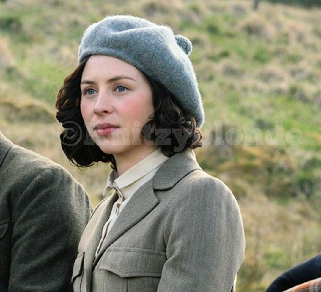 Outlander Julia's Beret Tam, Highlands Wool Bonnet, Made to Order - Etsy