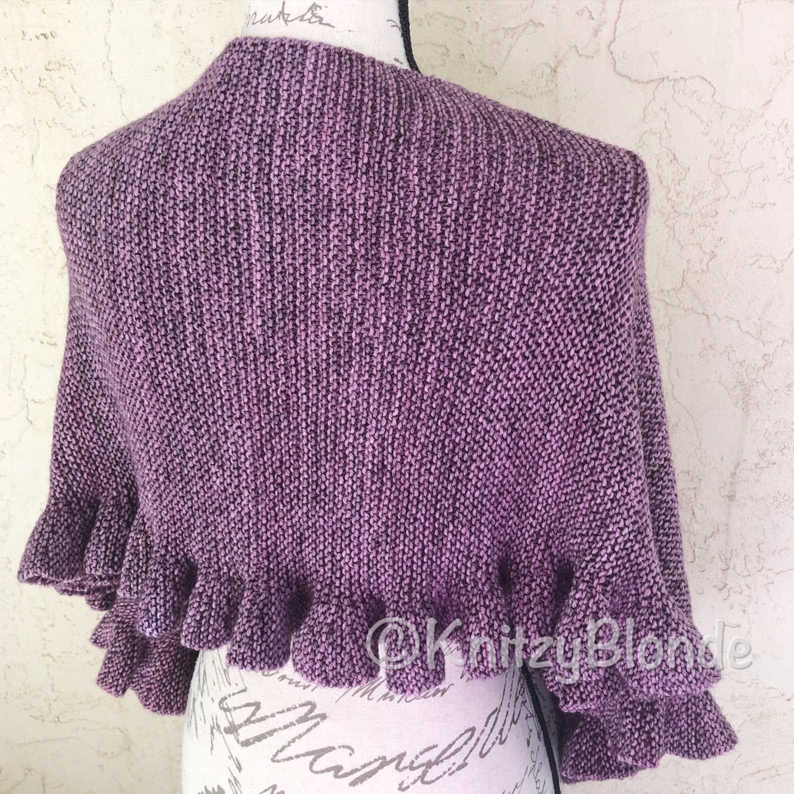 Jenny's Shawl Outlander Sontag Shawl Hand Knit Merino - Etsy