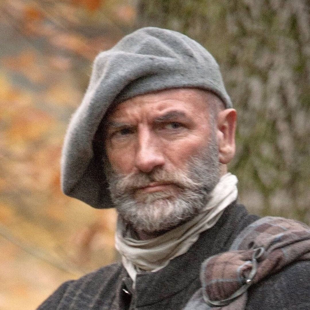 Outlander Tam, Scottish Bonnet, Hand Knit Felted Highlands Wool, 16 ...