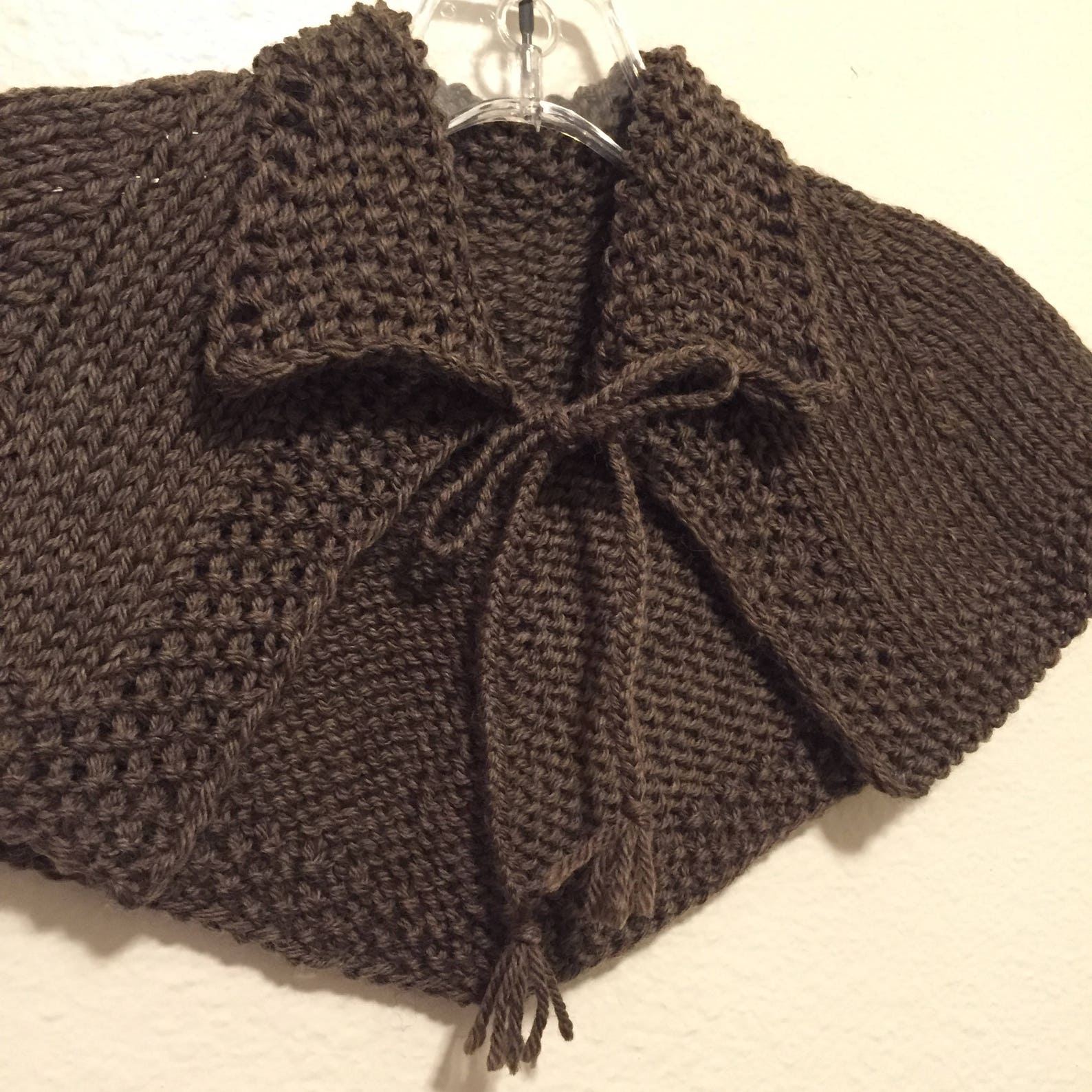 Outlander Claire Fraser Capelet Hand Knit Made to Order 8 Colors ...