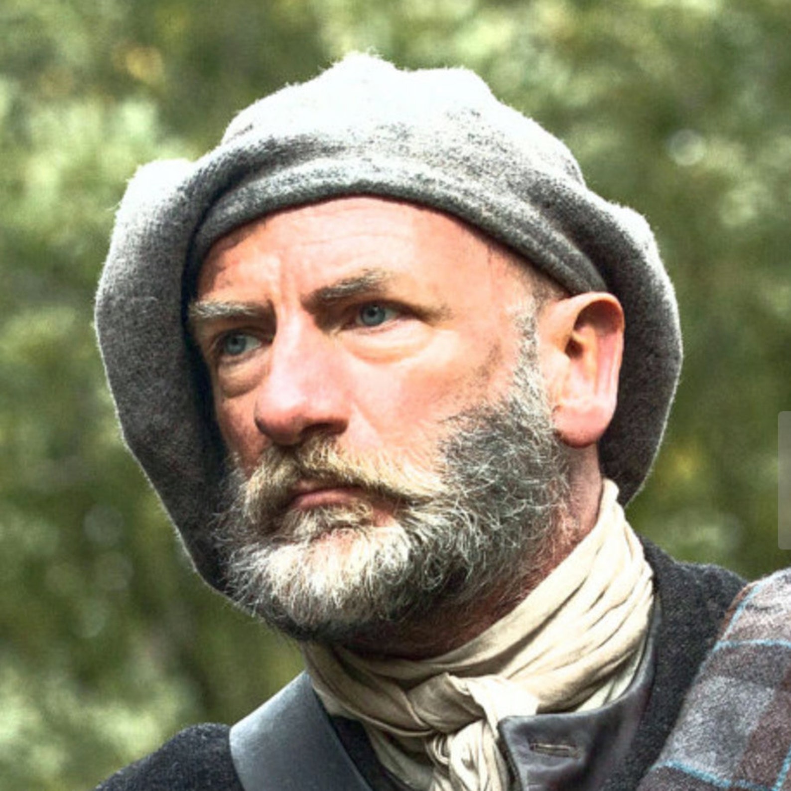 Outlander Scottish Tam Bonnet, Hand Knit Felted Highlands Wool, 12 ...