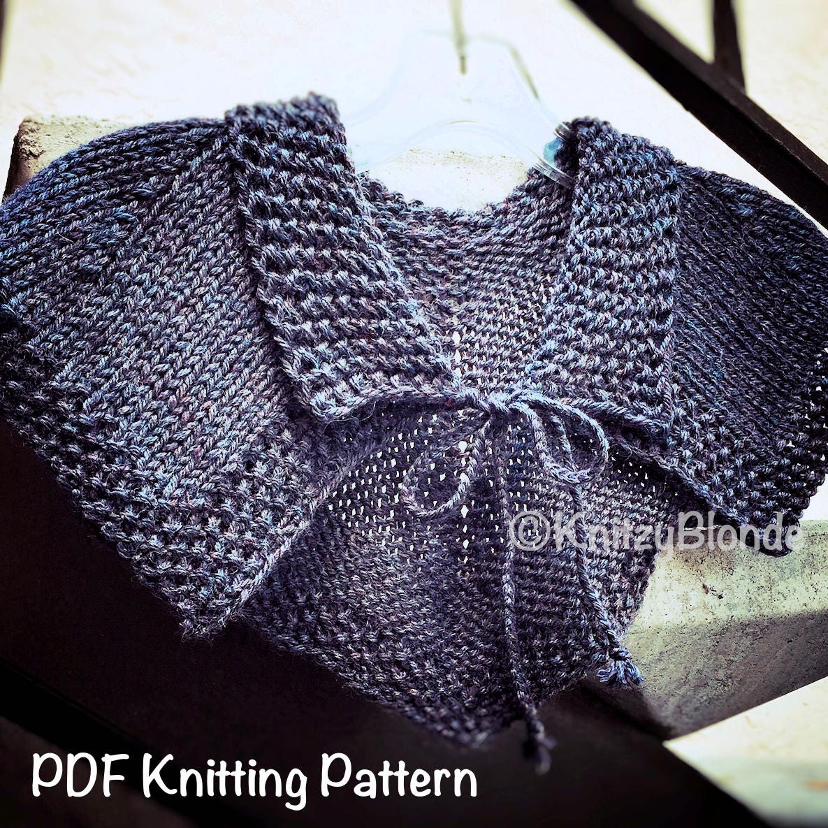 Claire's Outlander Capelet Knitting Pattern, Shoulder Wrap (PDF Pattern ...