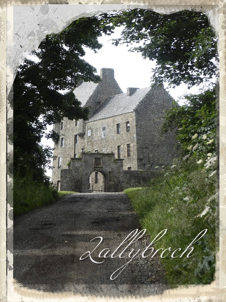 PDF Knitting Pattern Lallybroch Shawl Outlander Inspired | Etsy