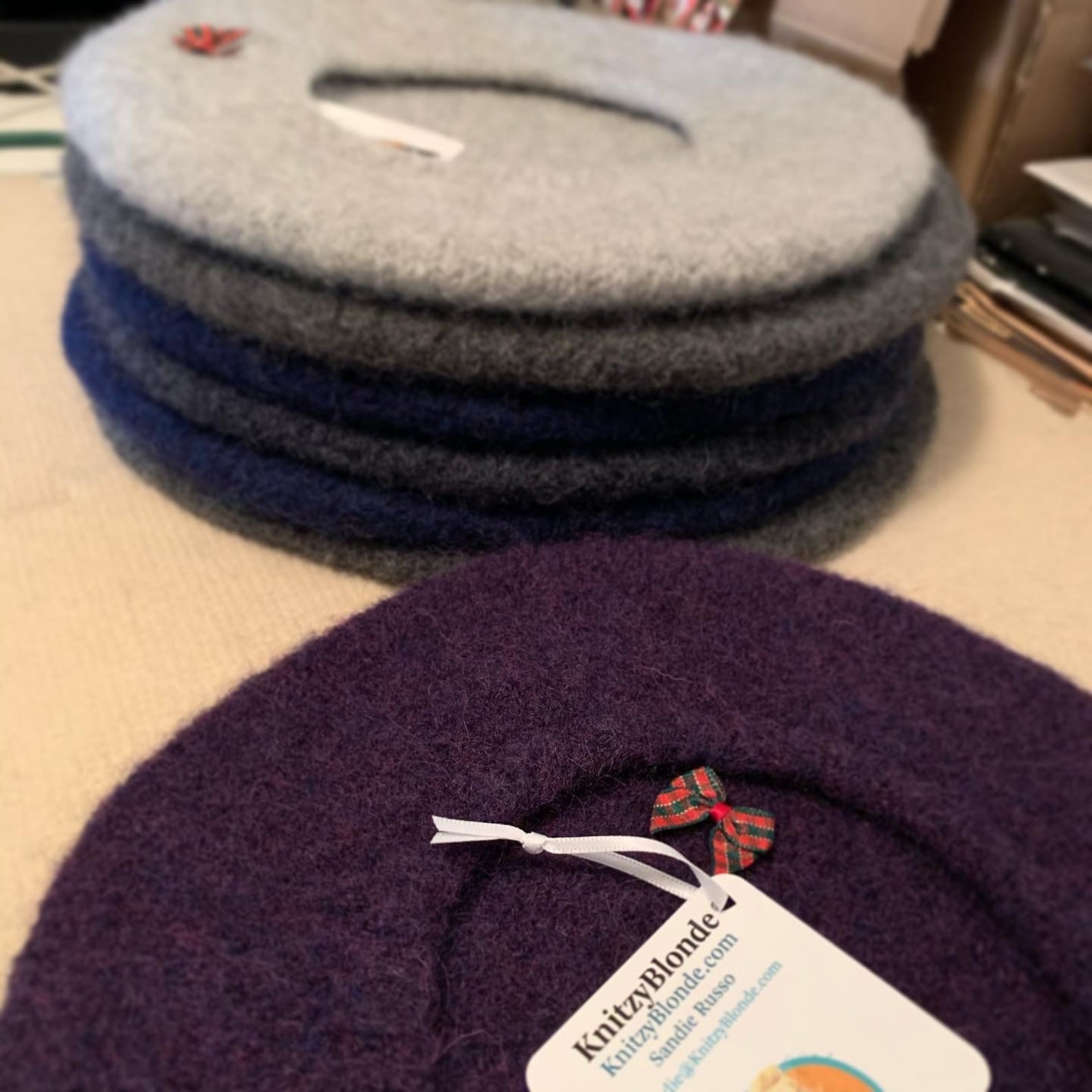 NEW COLORS! Outlander Scottish Tam Bonnet, Highlands Wool, 16 Different ...