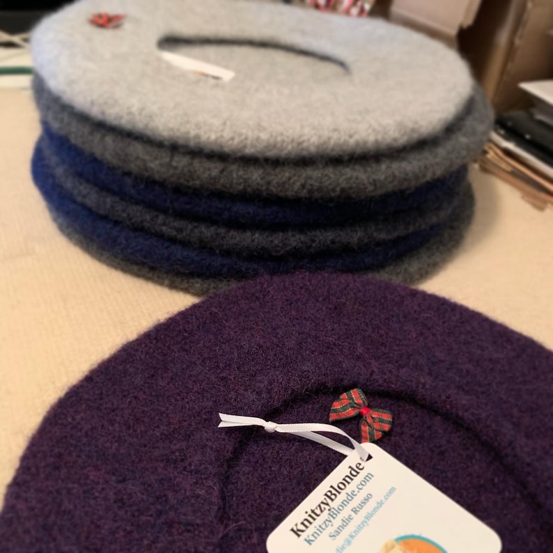 NEW COLORS! Outlander Scottish Tam Bonnet, Highlands Wool, 16 Different ...