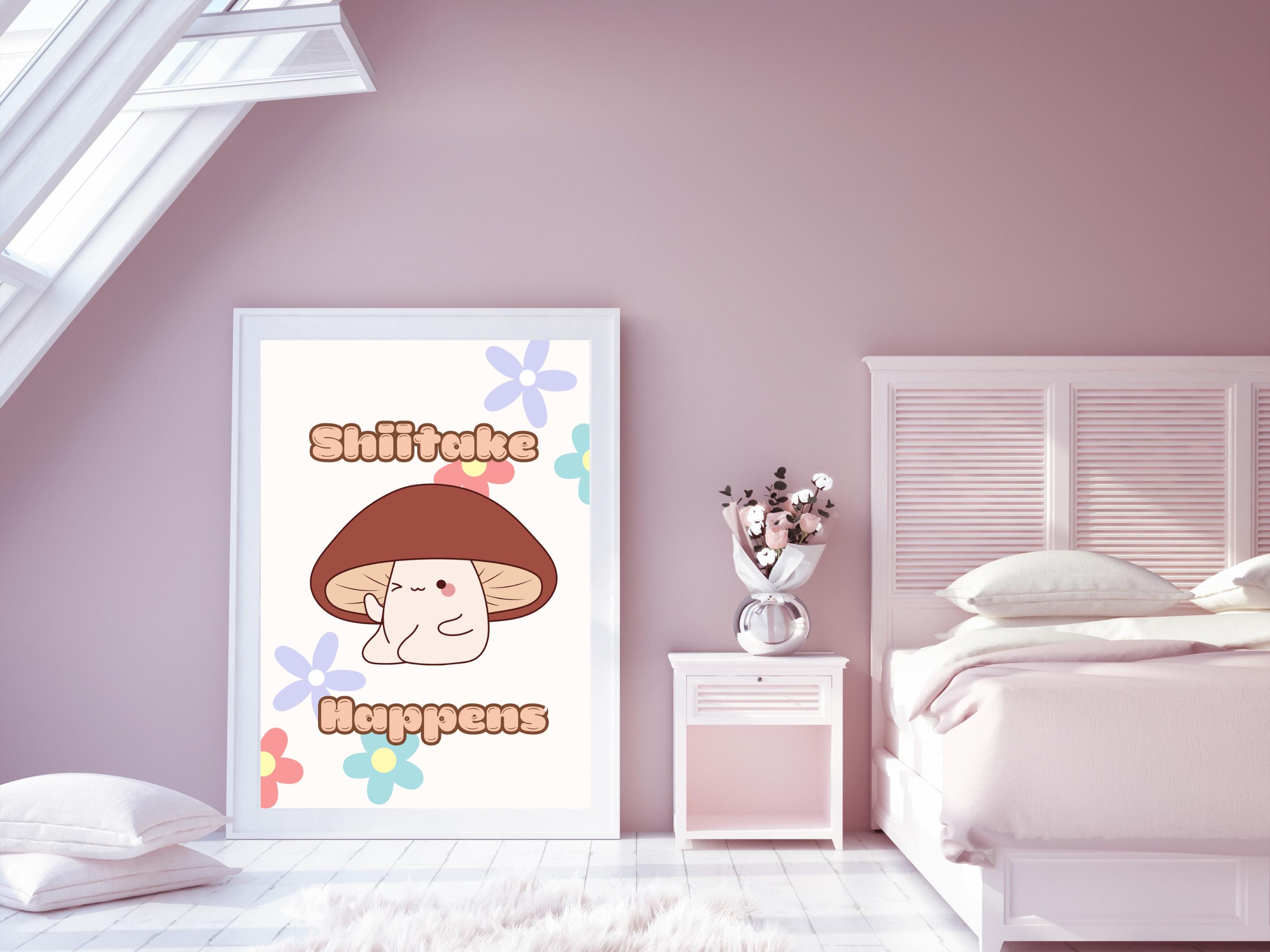 Kawaii Posters Printable Cute Kawaii Wall Art Funny Pun Artwork for ...