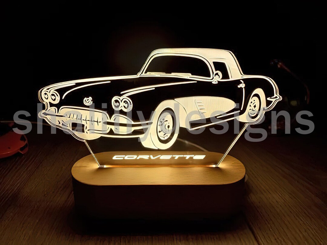Custom 3D Car Sketch Night Light,car Mockup Led Lamp,3d Photo Lamp ...