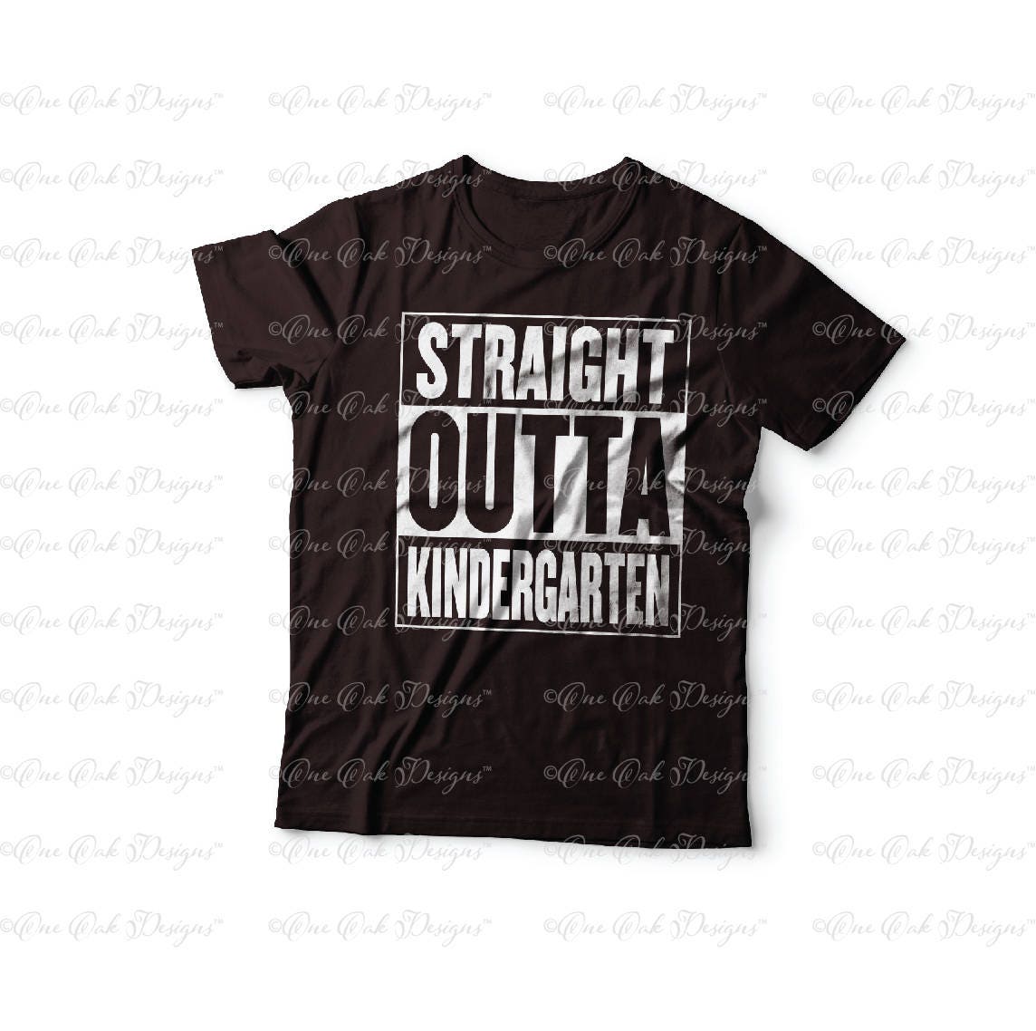 Straight Outta Kindergarten Svg File Vector Dxf Pdf Png Etsy