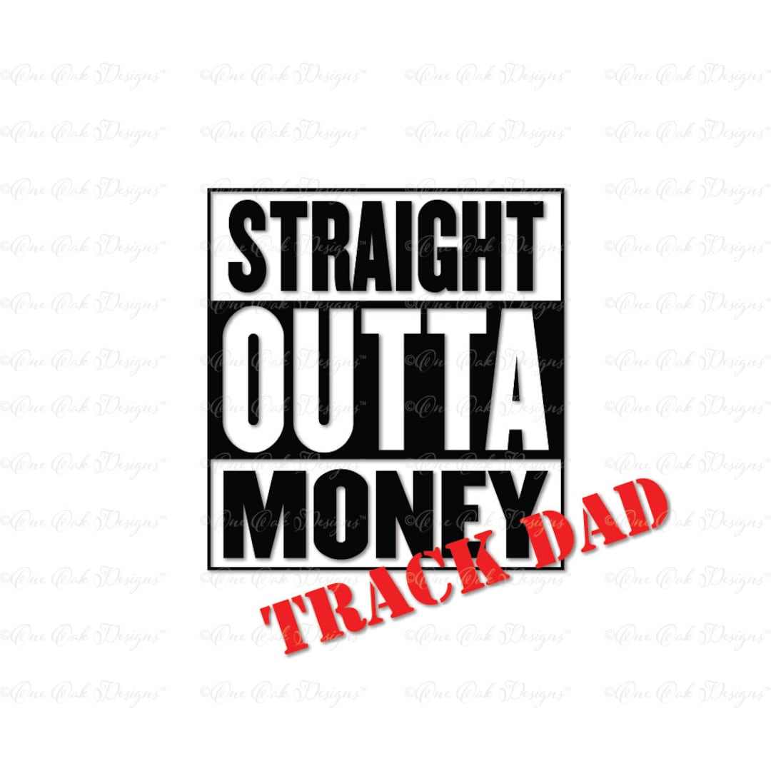 Track Dad SVG DXF PNG File for Cameo Cricut & Other Electronic Cutters ...