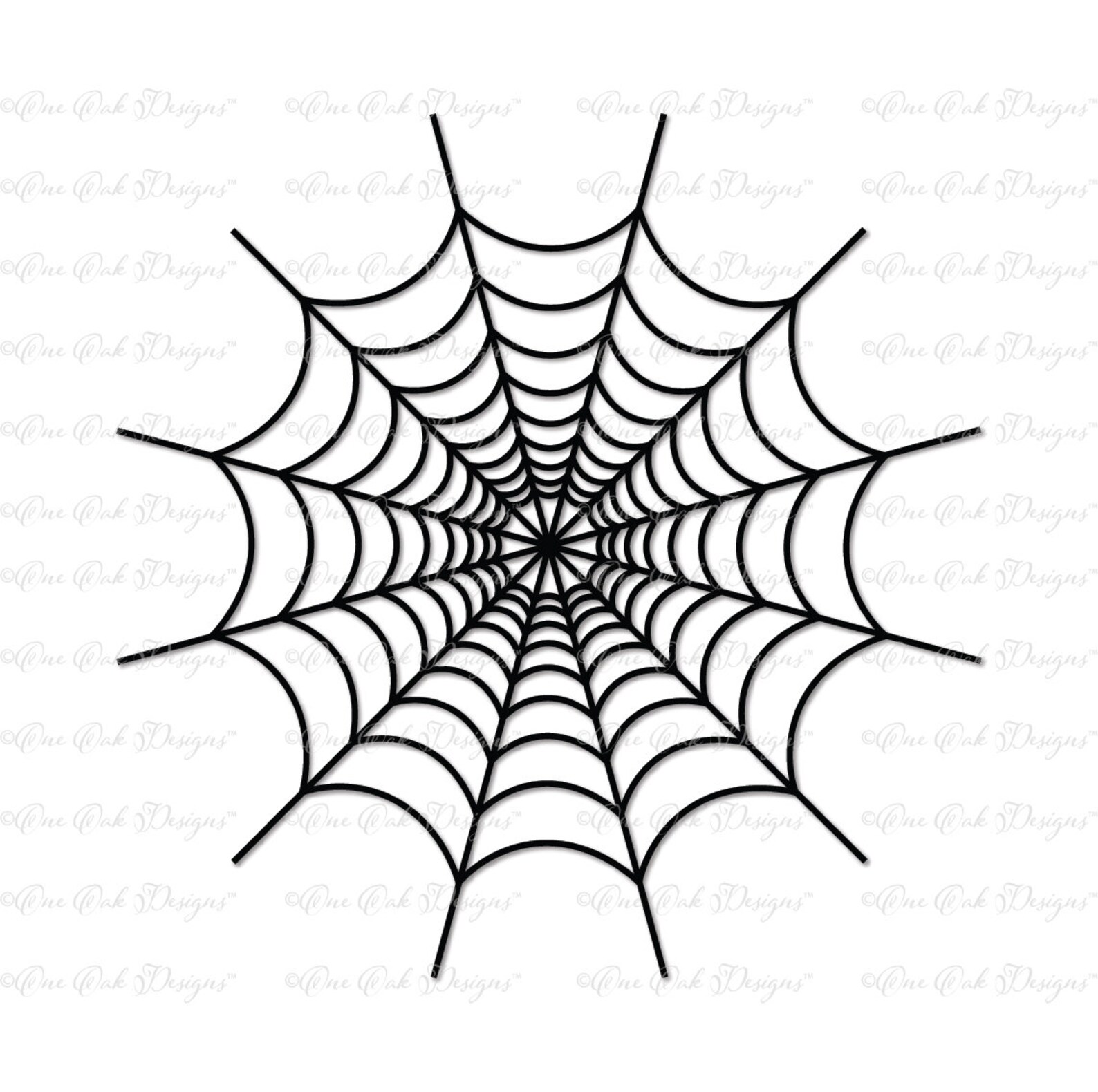 Spider Web SVG DXF PNG Cut File for Cameo Cricut & Other - Etsy UK