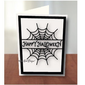 Halloween Split Spider Web SVG DXF PNG Cut File for Cameo Cricut ...