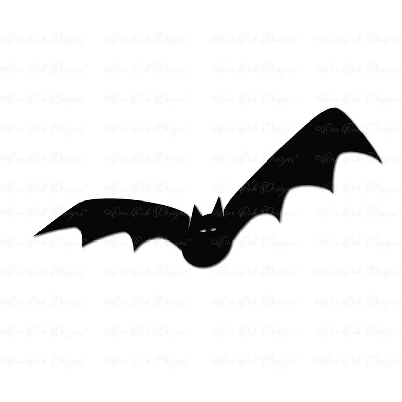 Bat SVG DXF PNG Cut File for Cameo & Other Electronic Cutters - Etsy
