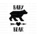 Baby Bear SVG DXF PNG File for Cameo Cricut and Other Electronic ...