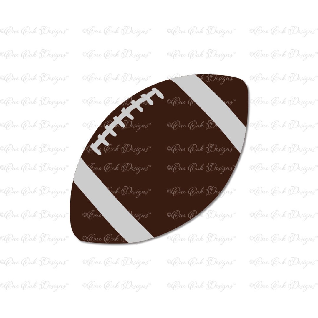 Football SVG DXF PNG for Cricut Cameo and Other Electronic Cutters - Etsy