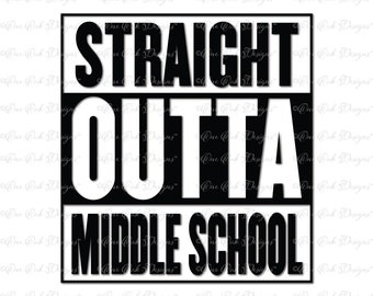 Middle School Svg - Etsy