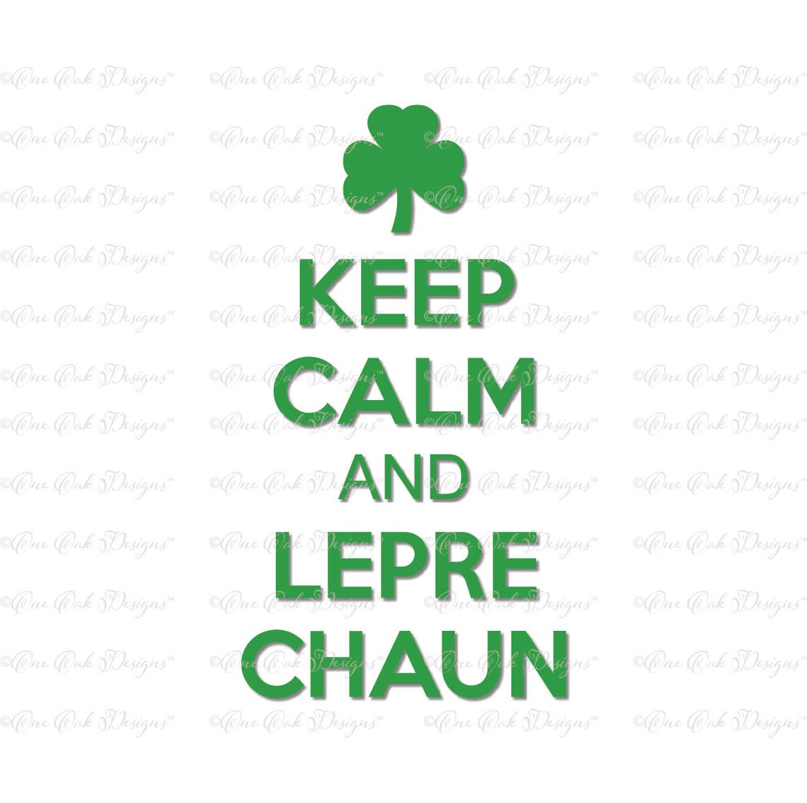 Keep Calm and Leprechaun SVG DXF PNG Funny St. Patrick's Day Saying for ...