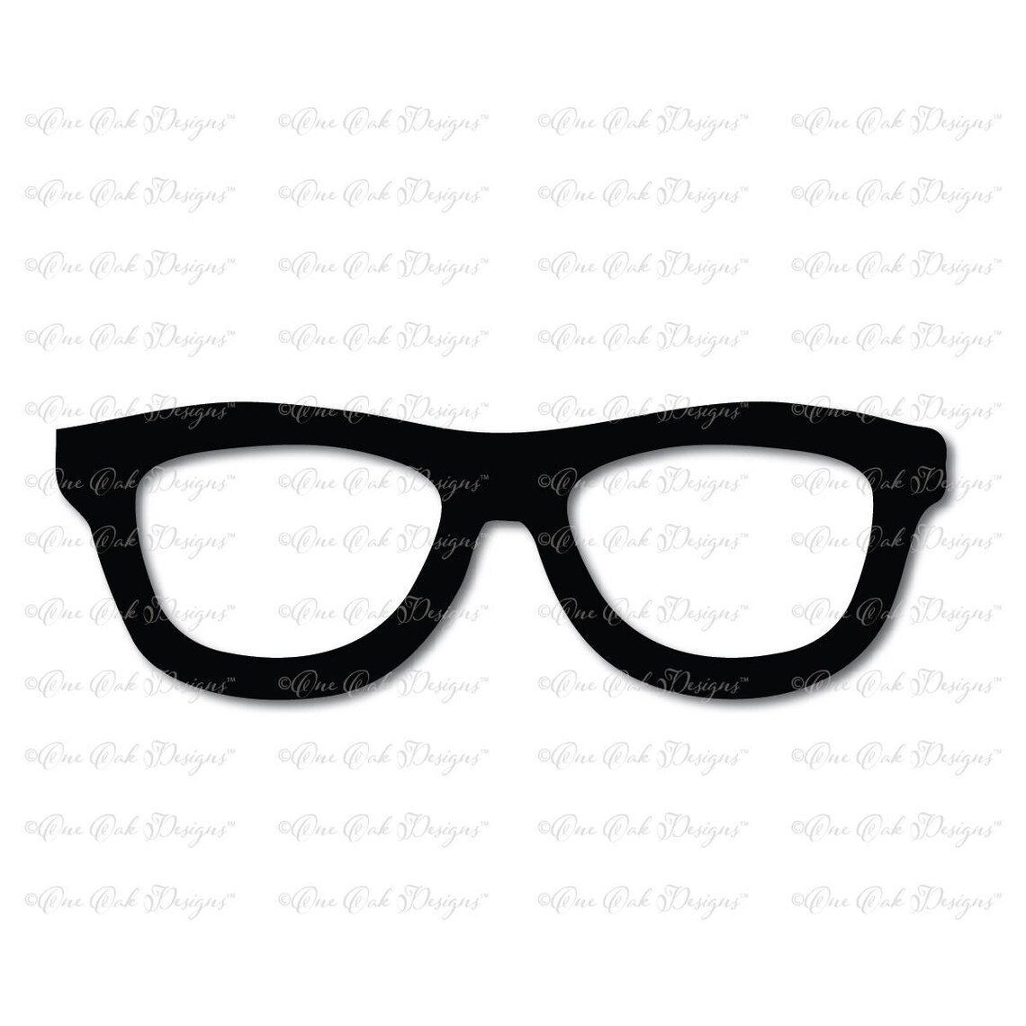 Glasses SVG File Svg / Pdf / Dxf / Jpg / Png File for Cameo, Svg File ...