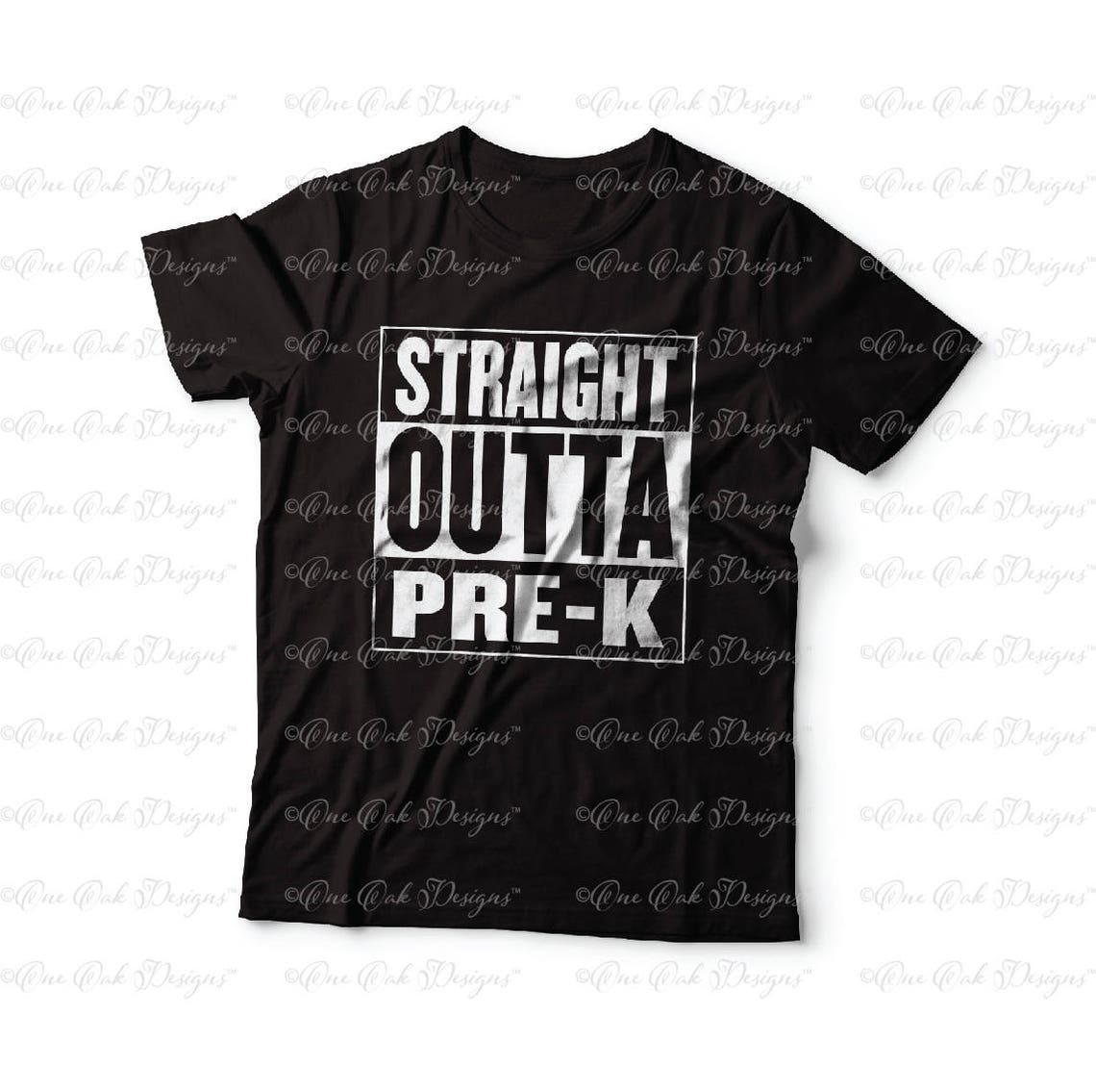 Straight Outta Pre-k Compton Style SVG DXF Png Pdf Jpg for Silhouette ...