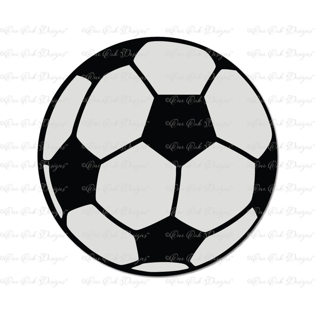 Soccer Ball SVG File, DXF, PDF, Png, Jpg, Svg File for Cameo Cricut and ...
