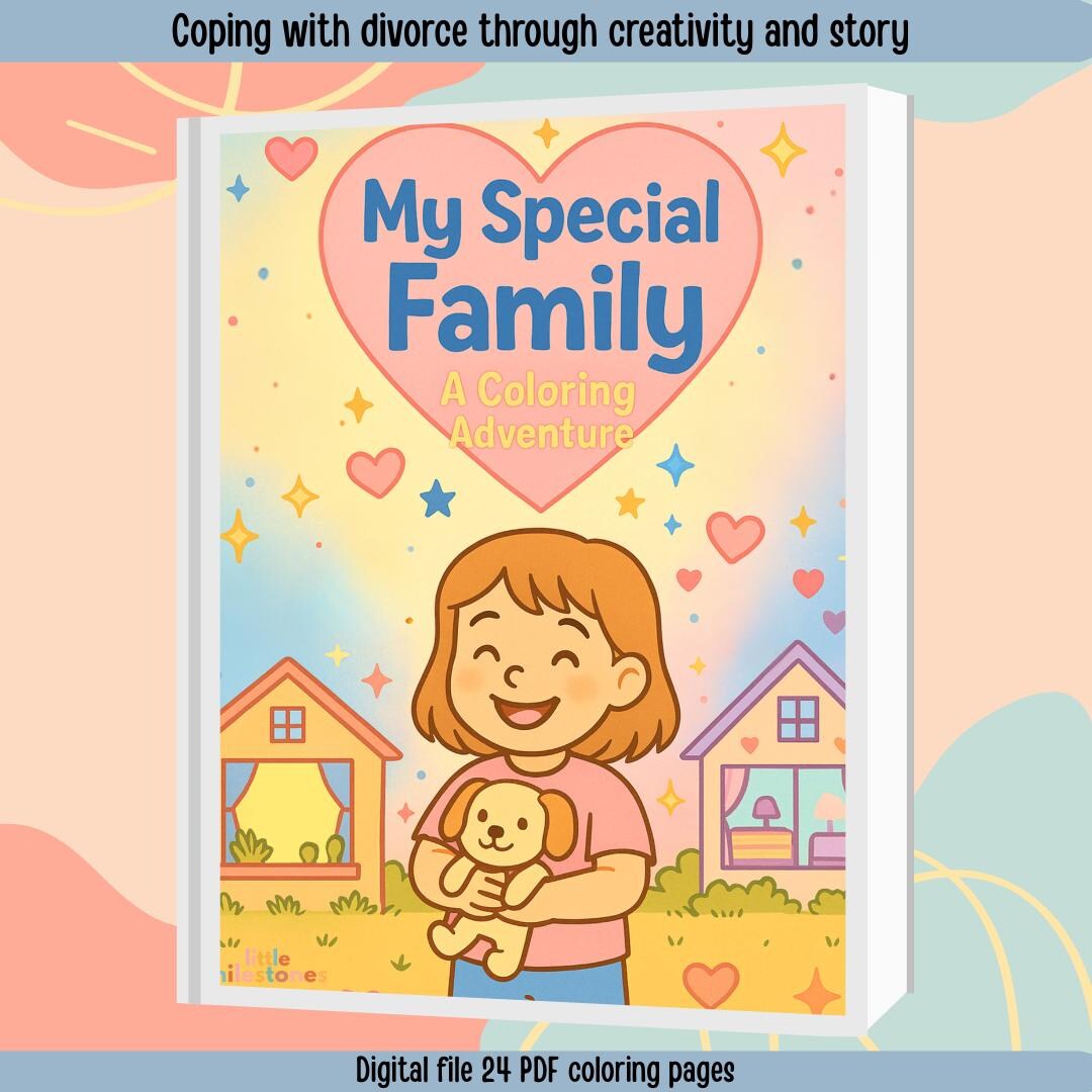 A Coloring Book for Kids About Divorce, Love, and New Beginnings ...