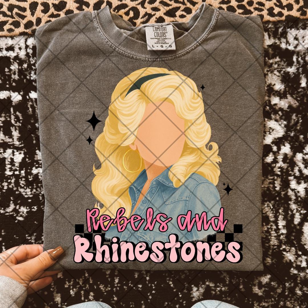 Rebels and Rhinestones Png Girly Png Rebel Png Dolly Png Butterfly Png ...