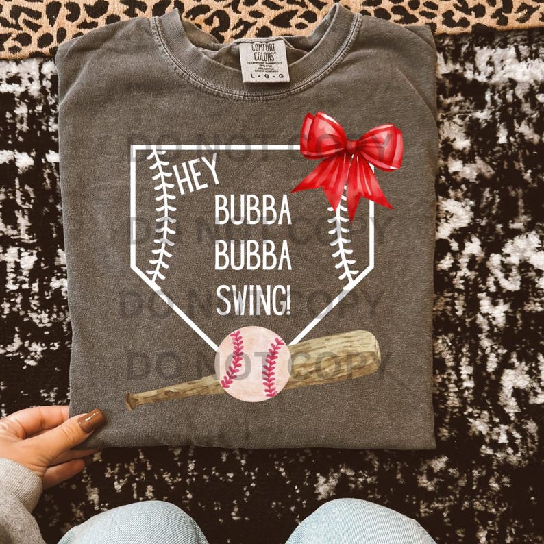 Hey Bubba Bubba Swing Png Baseball Digital Download Png Baseball Sister ...