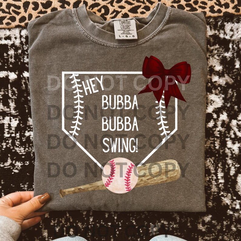 Hey Bubba Bubba Swing Png Baseball Digital Download Png Baseball Sister ...