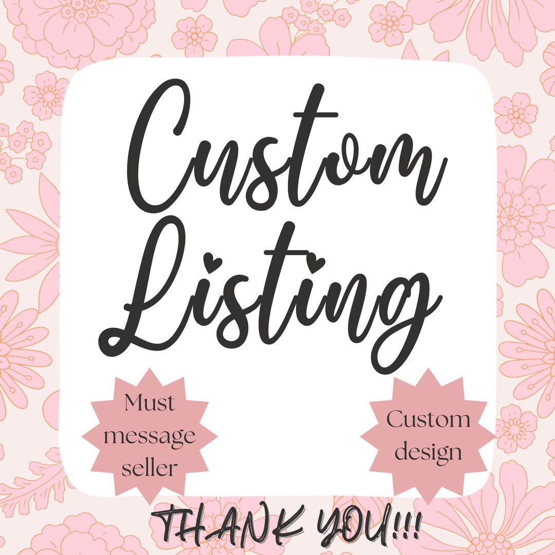 Custom Listing Png Custom Design Png Custom Digital Download Custom ...