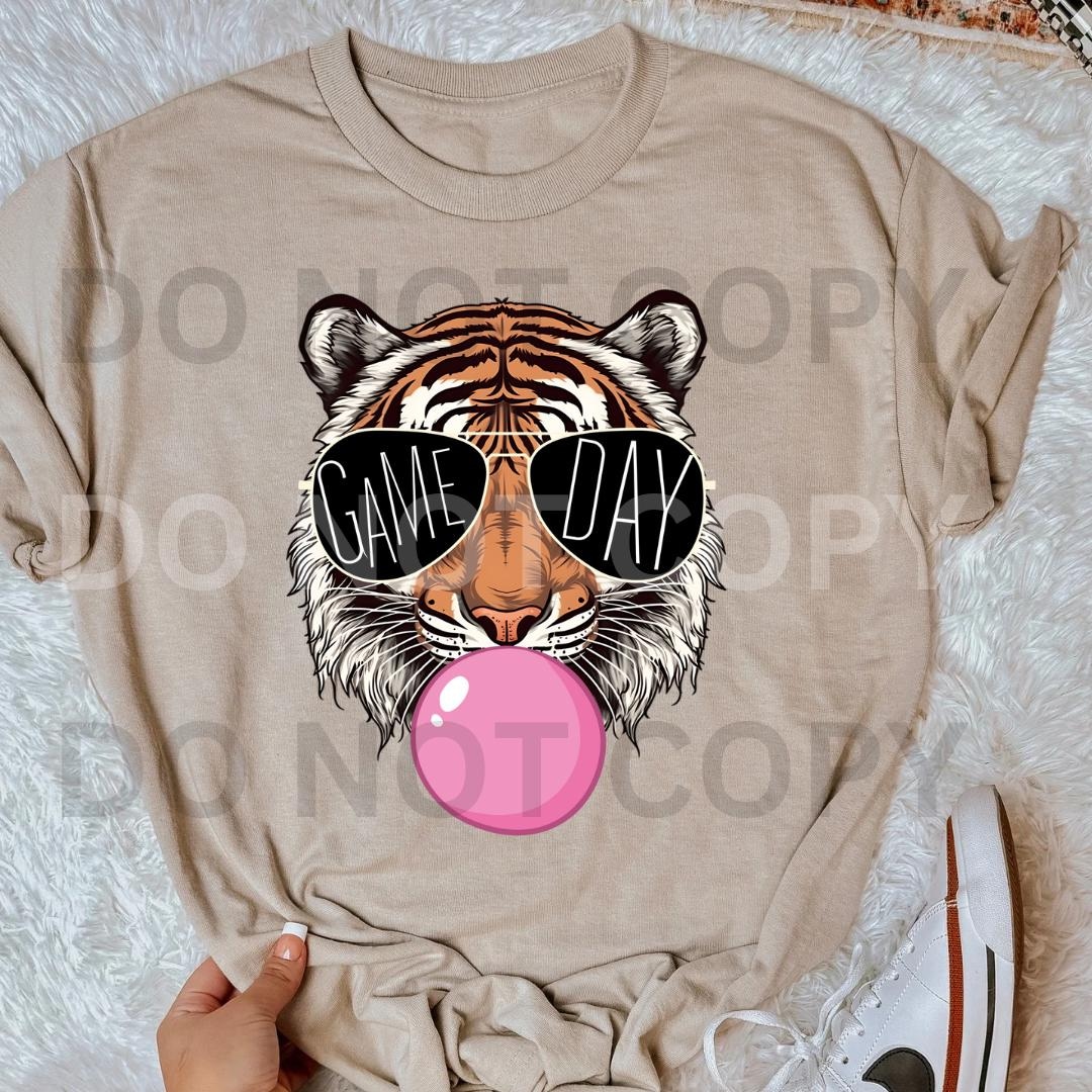 Game Day Tigers Bubble Gum Png Tiger Sunglasses Png Tiger School Mascot ...