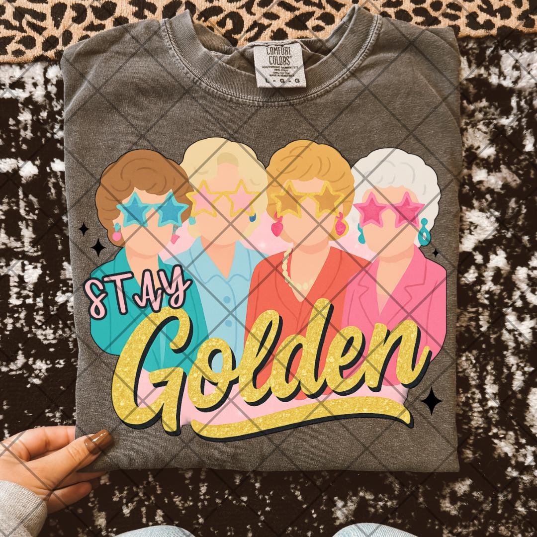 Preppy Old Women Png Grunge Png the Girls Png Golden Shirt Png Funny ...